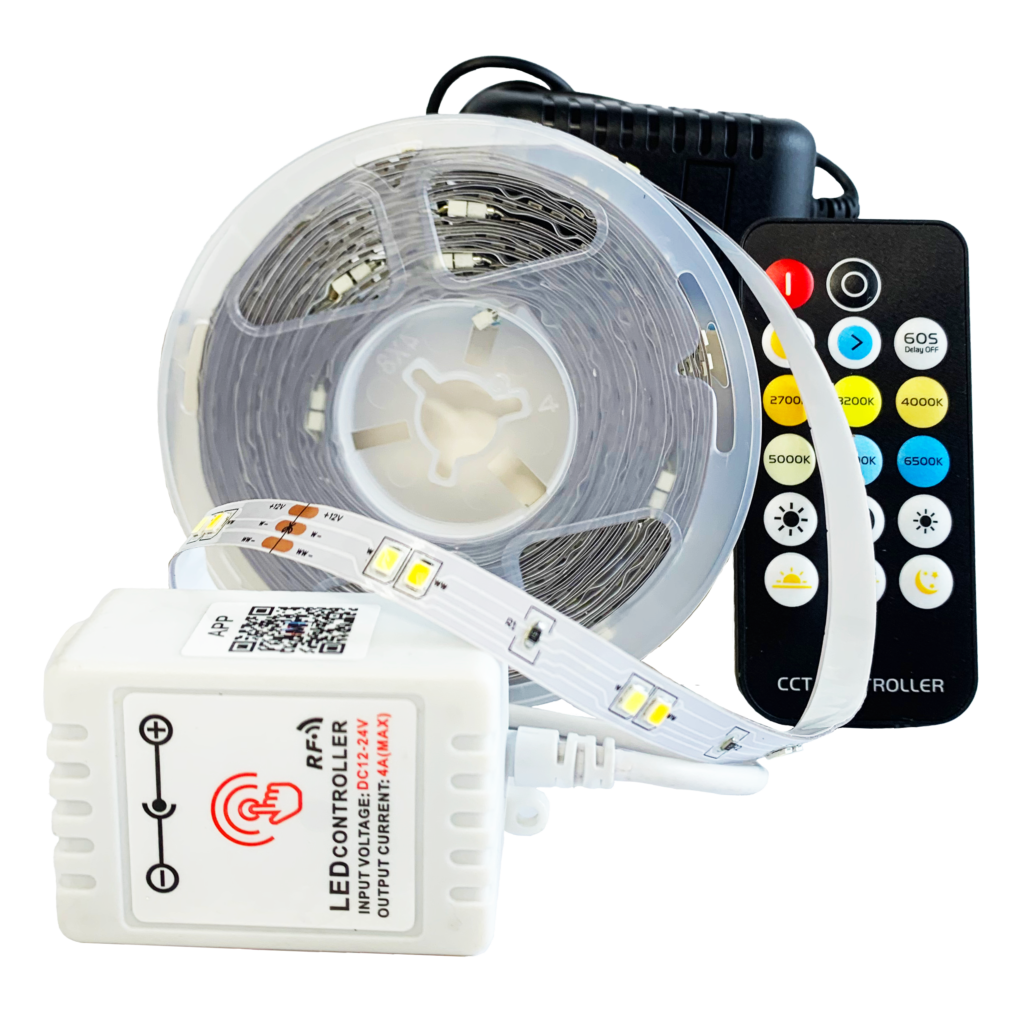 FITA LED SMD 2835 SMART APP 60 LEDS/M 12V - BRILHANTE IMPORTADORA