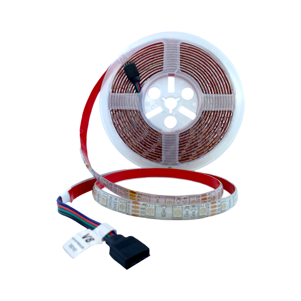 FITA LED RGB SMD 5050 60 LEDS/M 12V - BRILHANTE IMPORTADORA